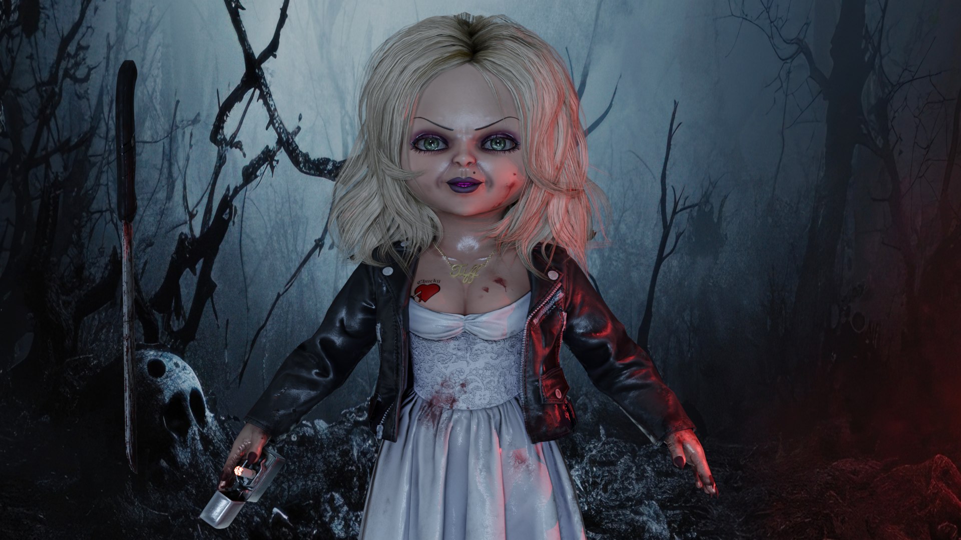 Tiffany Valentine 3D - TurboSquid 2289815