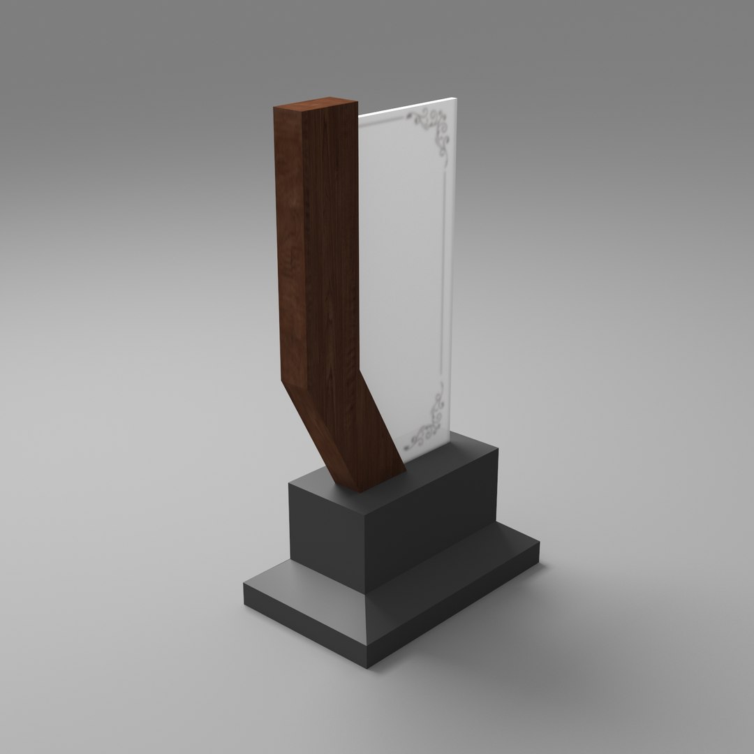 Trophy Display Wood Model - TurboSquid 1582898