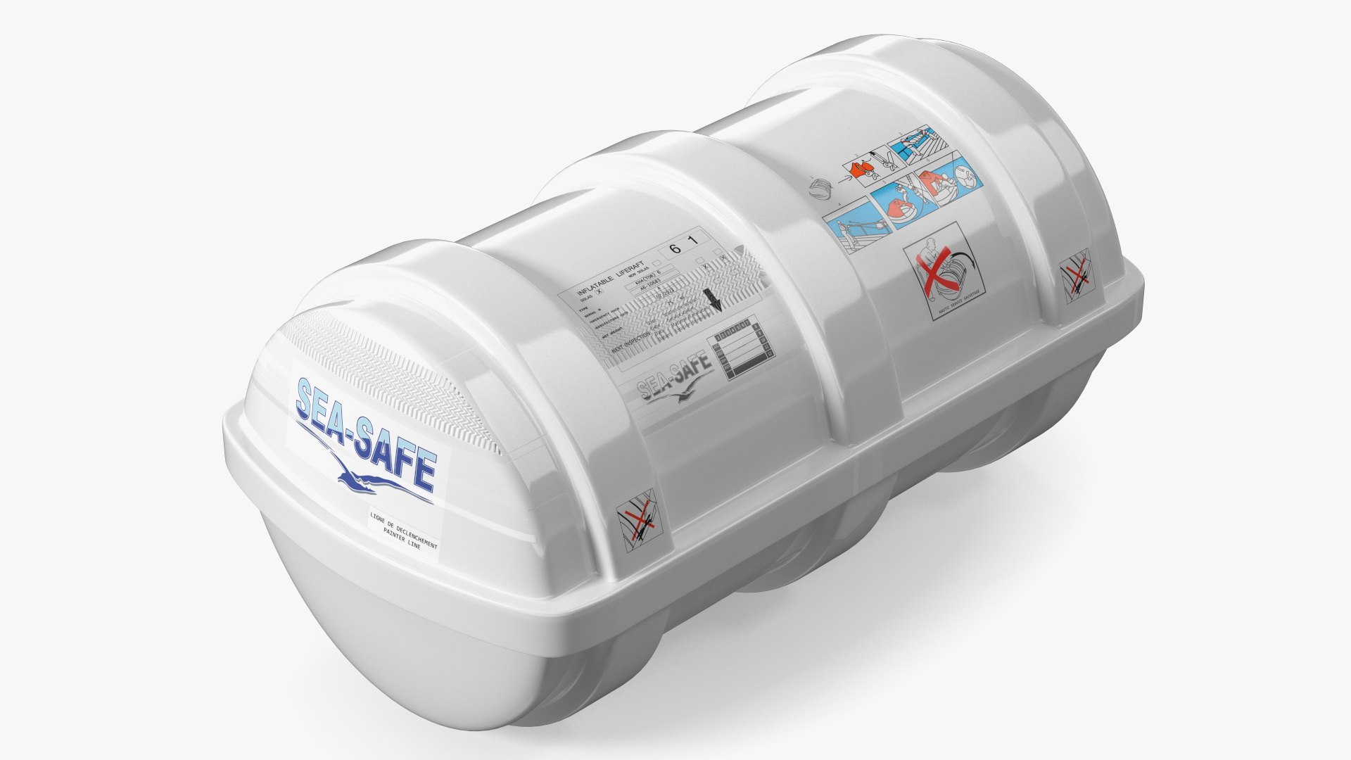 3D Life Raft Platform Model - TurboSquid 2343784