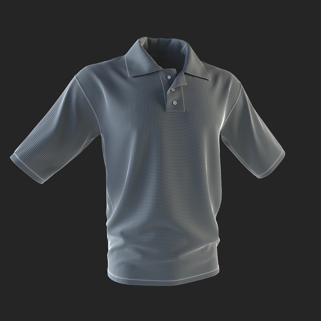 3D Polo Shirt - TurboSquid 1220994