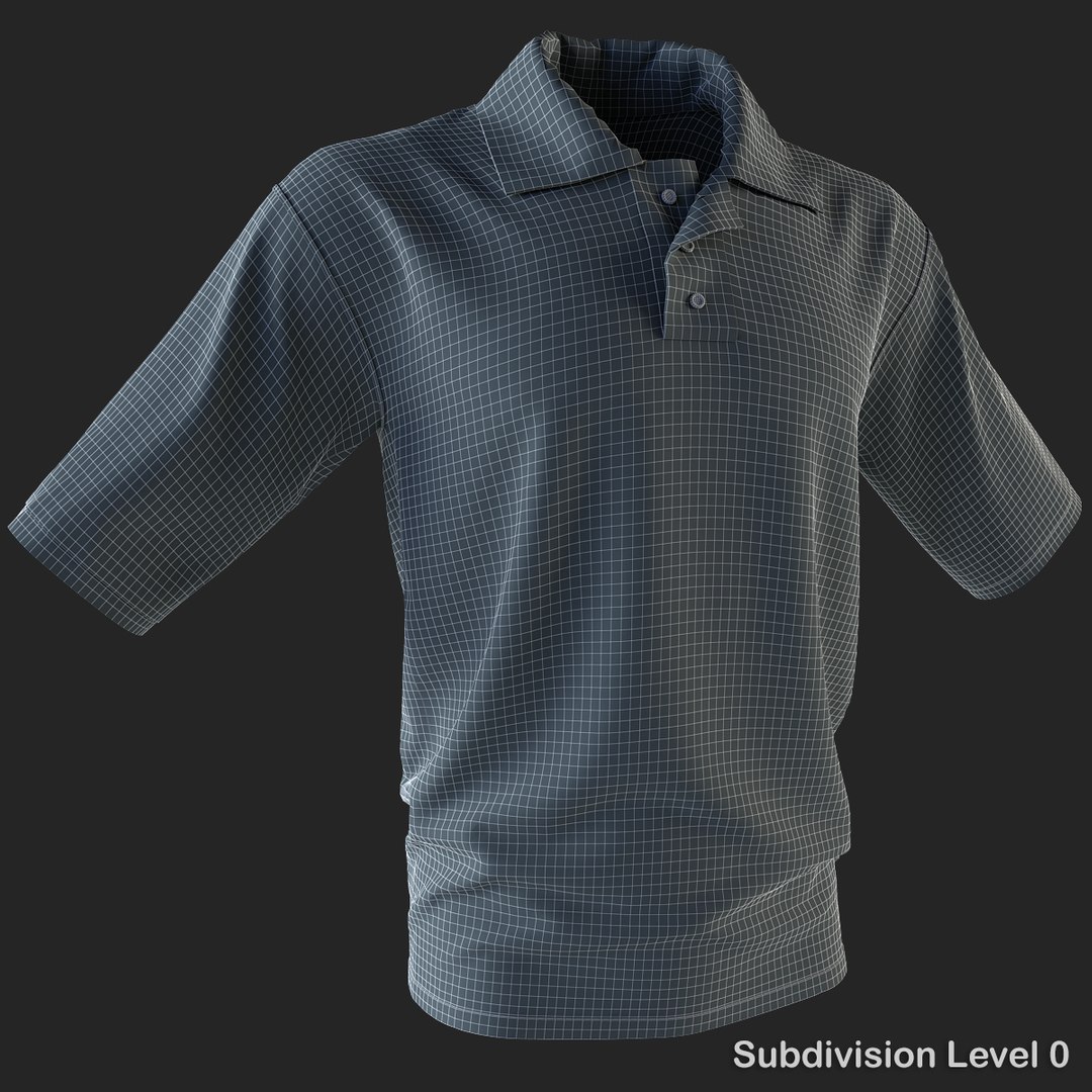 3D polo shirt - TurboSquid 1220994