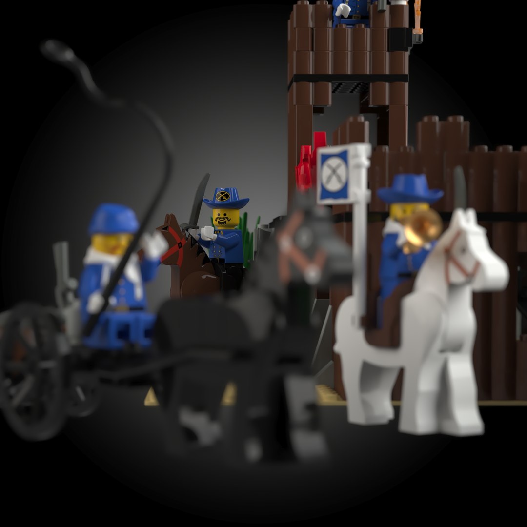 Lego 6769 Fort Legoredo 3D Model - TurboSquid 2332024