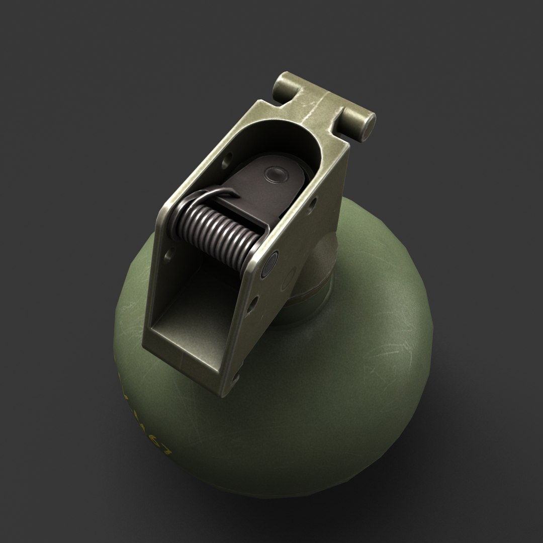 3ds max unreal m67 frag grenade