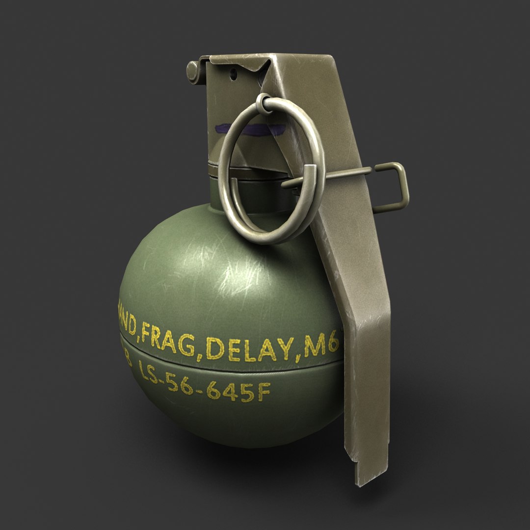 3ds max unreal m67 frag grenade