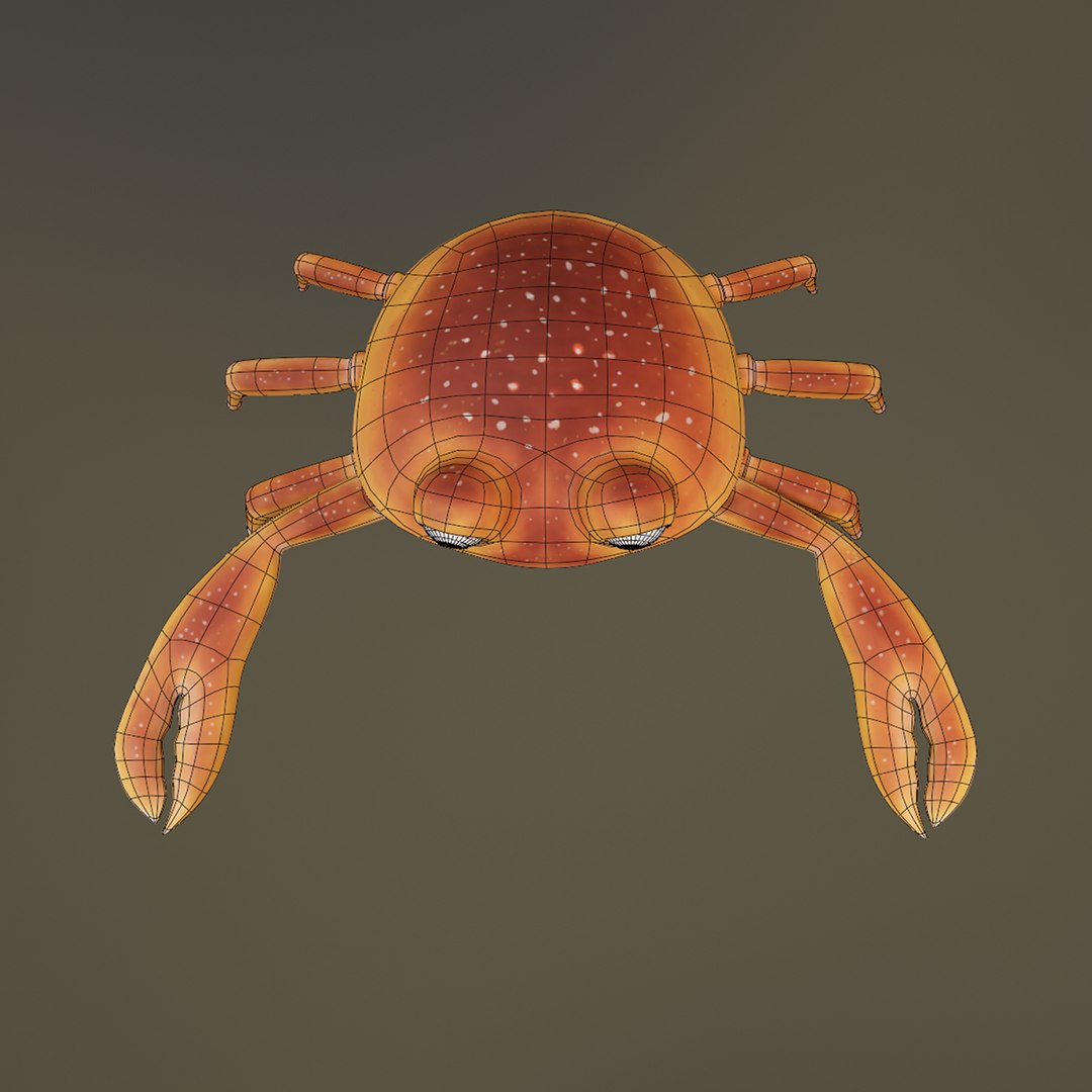 Crab Model 3D Model - TurboSquid 1861780