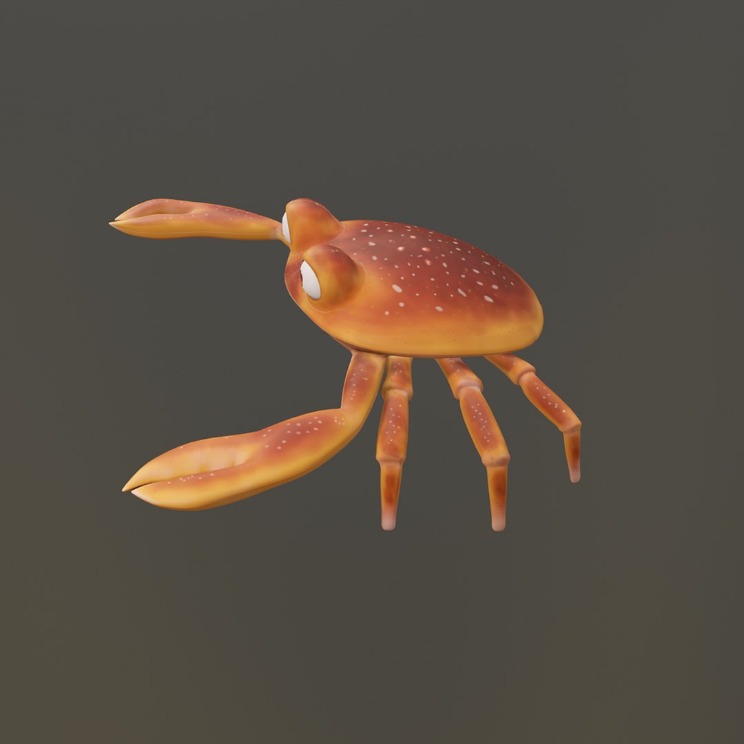 Crab Model 3D Model - TurboSquid 1861780