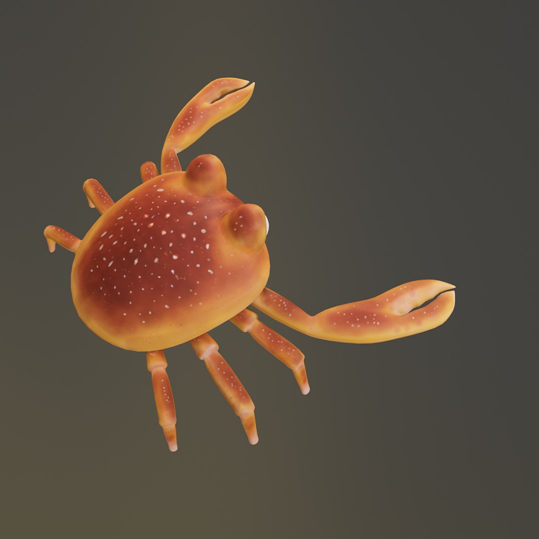 Crab Model 3D Model - TurboSquid 1861780