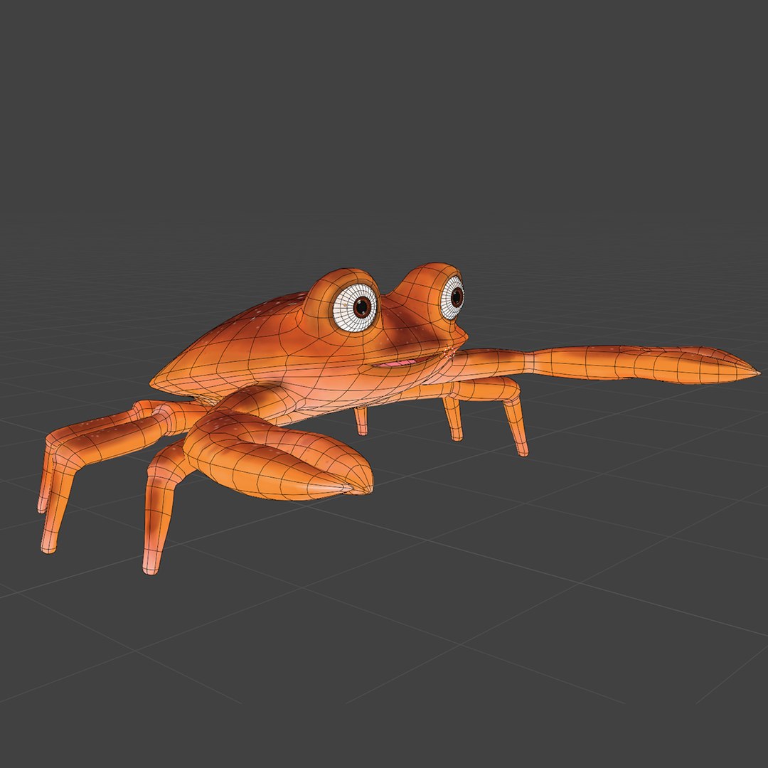 Crab Model 3D Model - TurboSquid 1861780