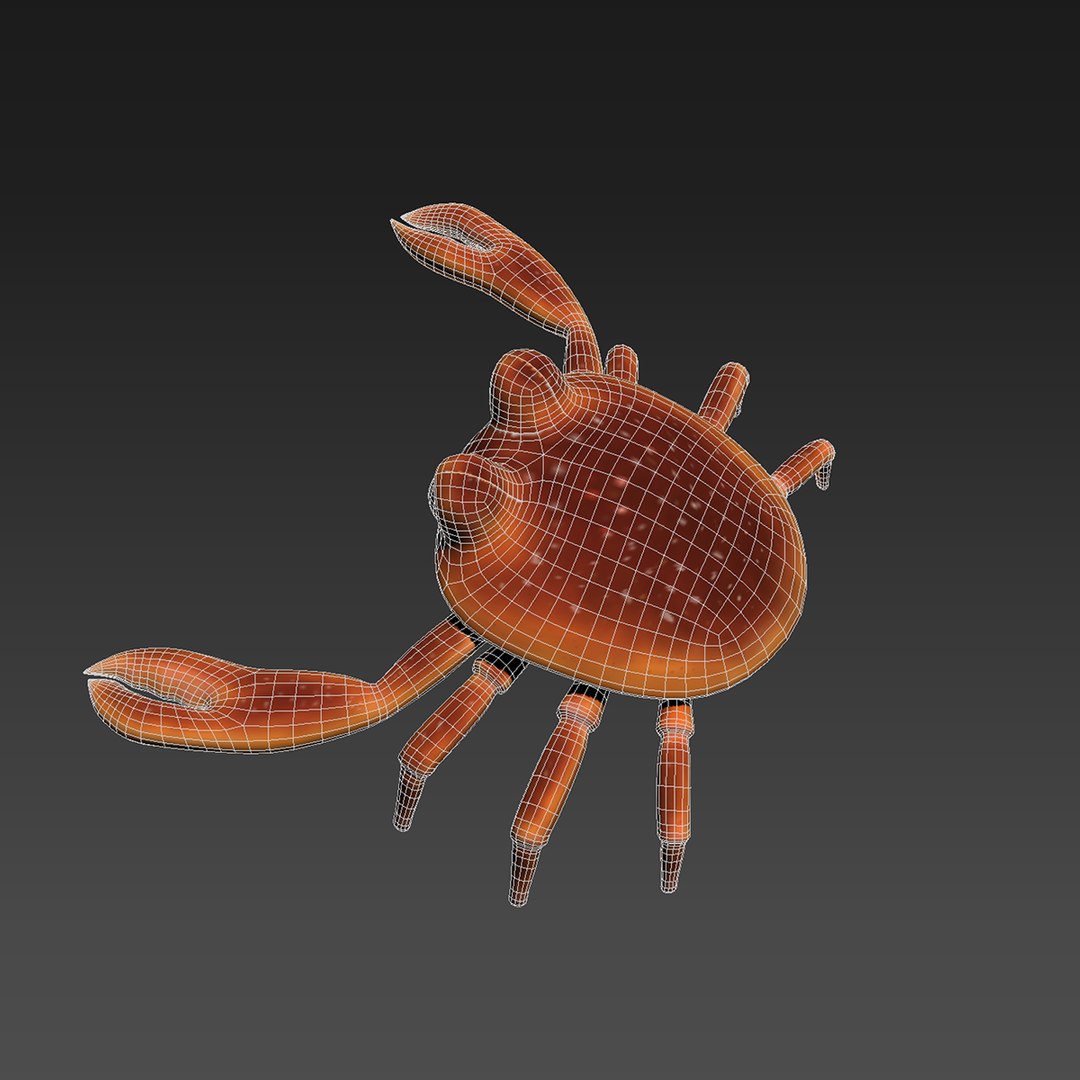 Crab Model 3D Model - TurboSquid 1861780