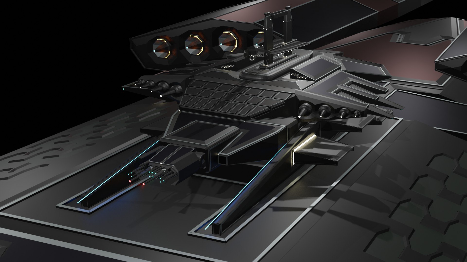 Starship Model - TurboSquid 1873662