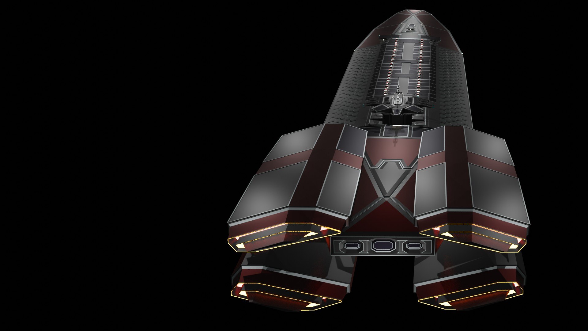 Starship Model - TurboSquid 1873662