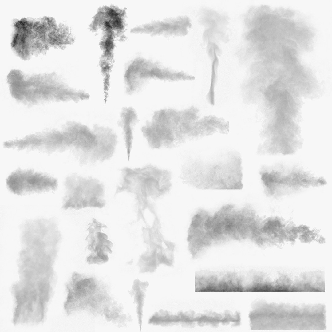 3D Smoke Alpha Pack And Advanced Shader For Blender Model - TurboSquid 2317069