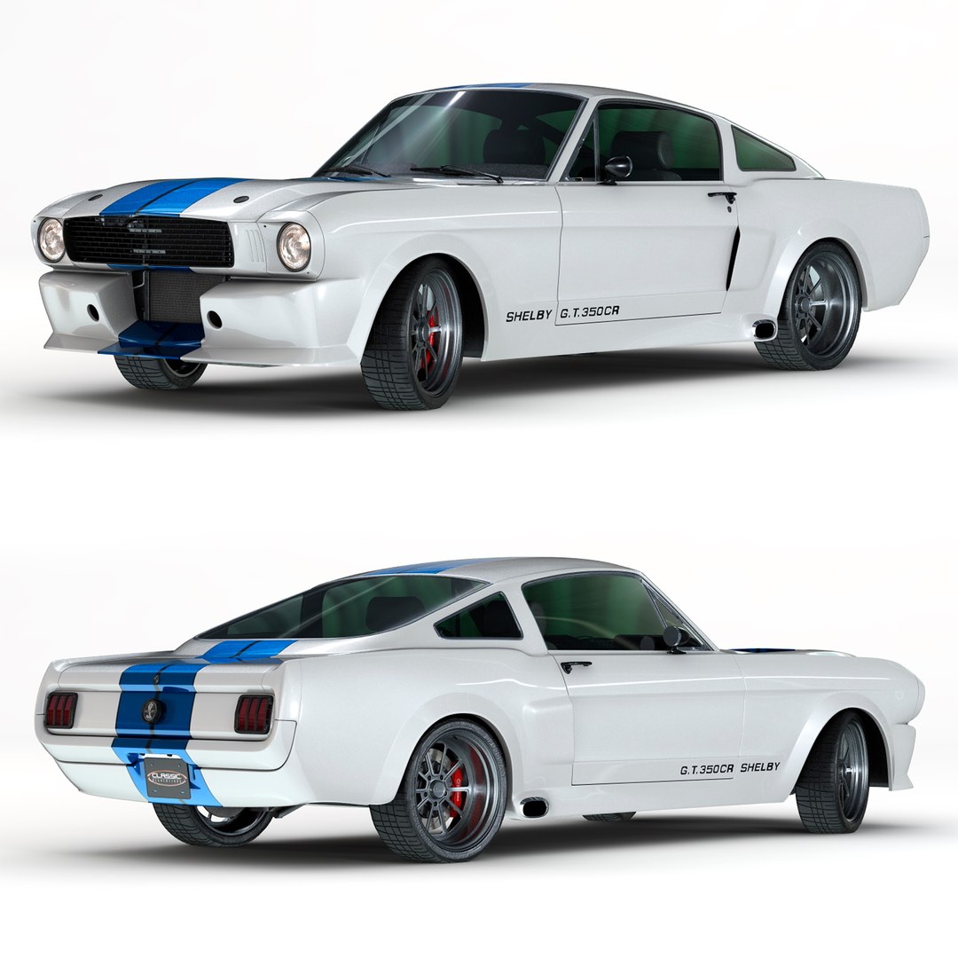 Ford Mustang Shelby GT350 3D - TurboSquid 2062734
