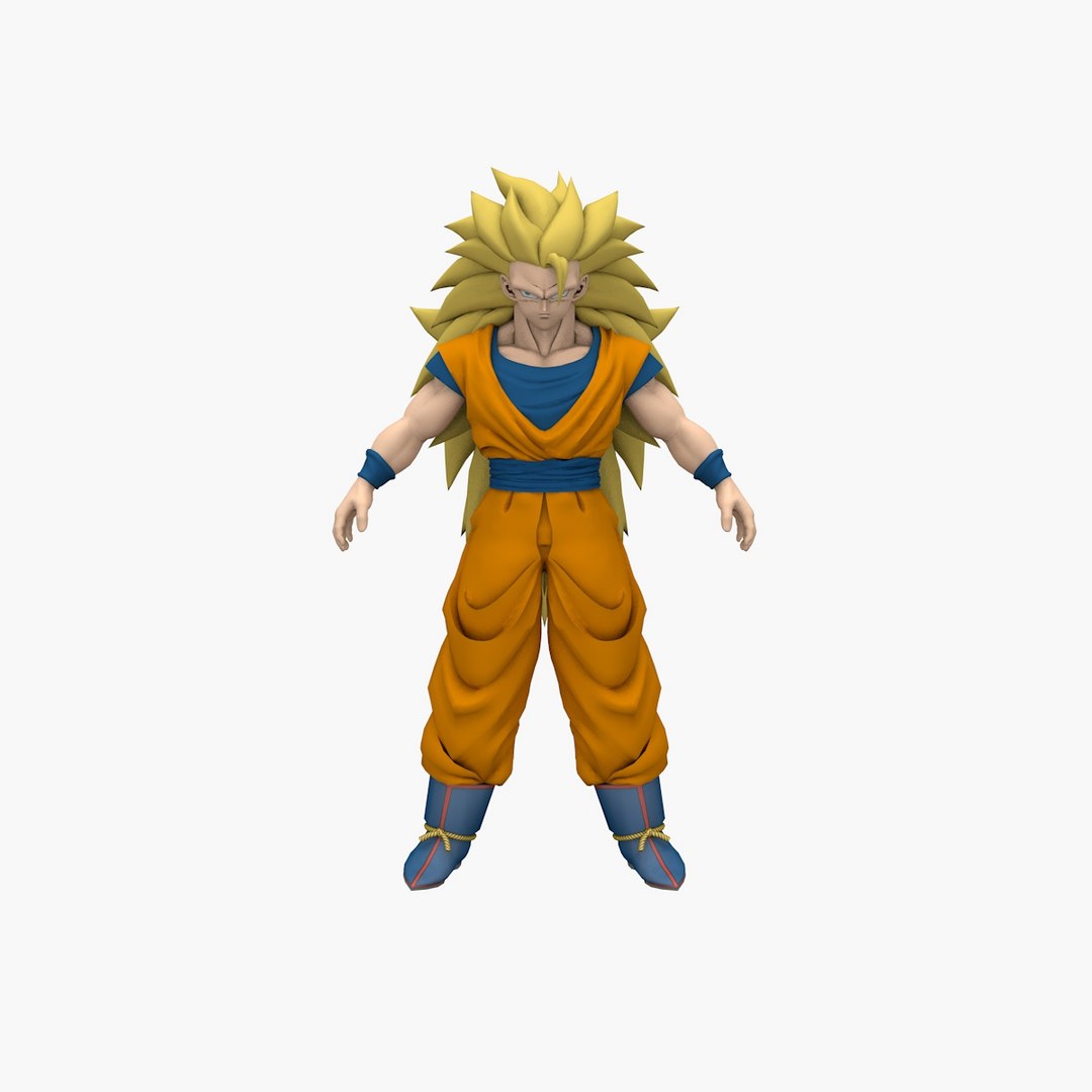 3D DBZ Character V4 model - TurboSquid 2073648