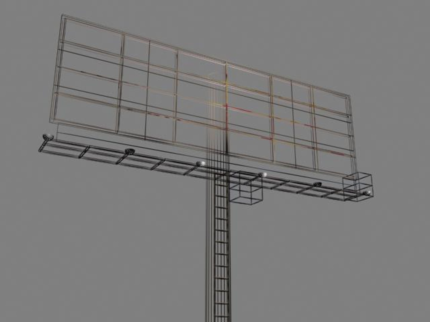 3d Billboard Model