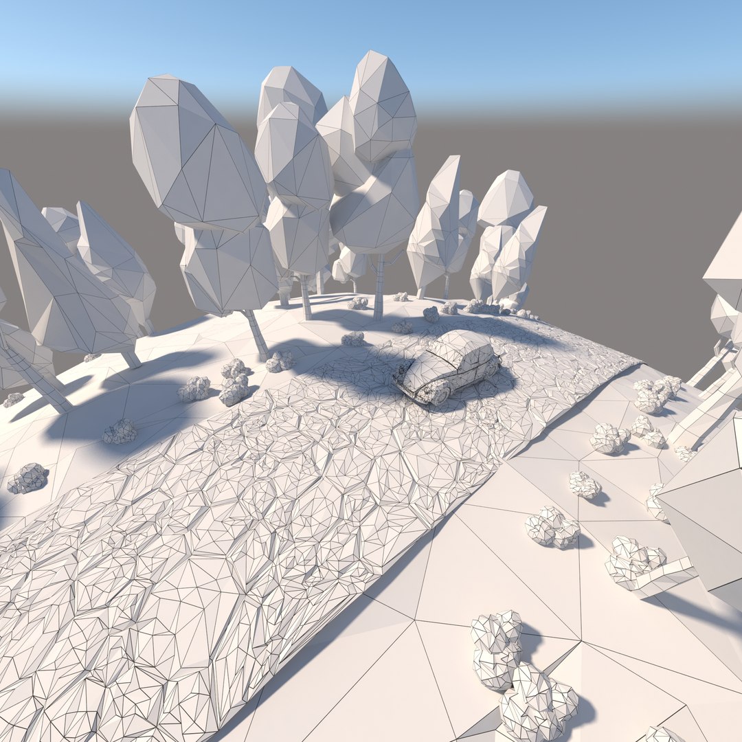 3D Cartoon Toon World Model - TurboSquid 1327957