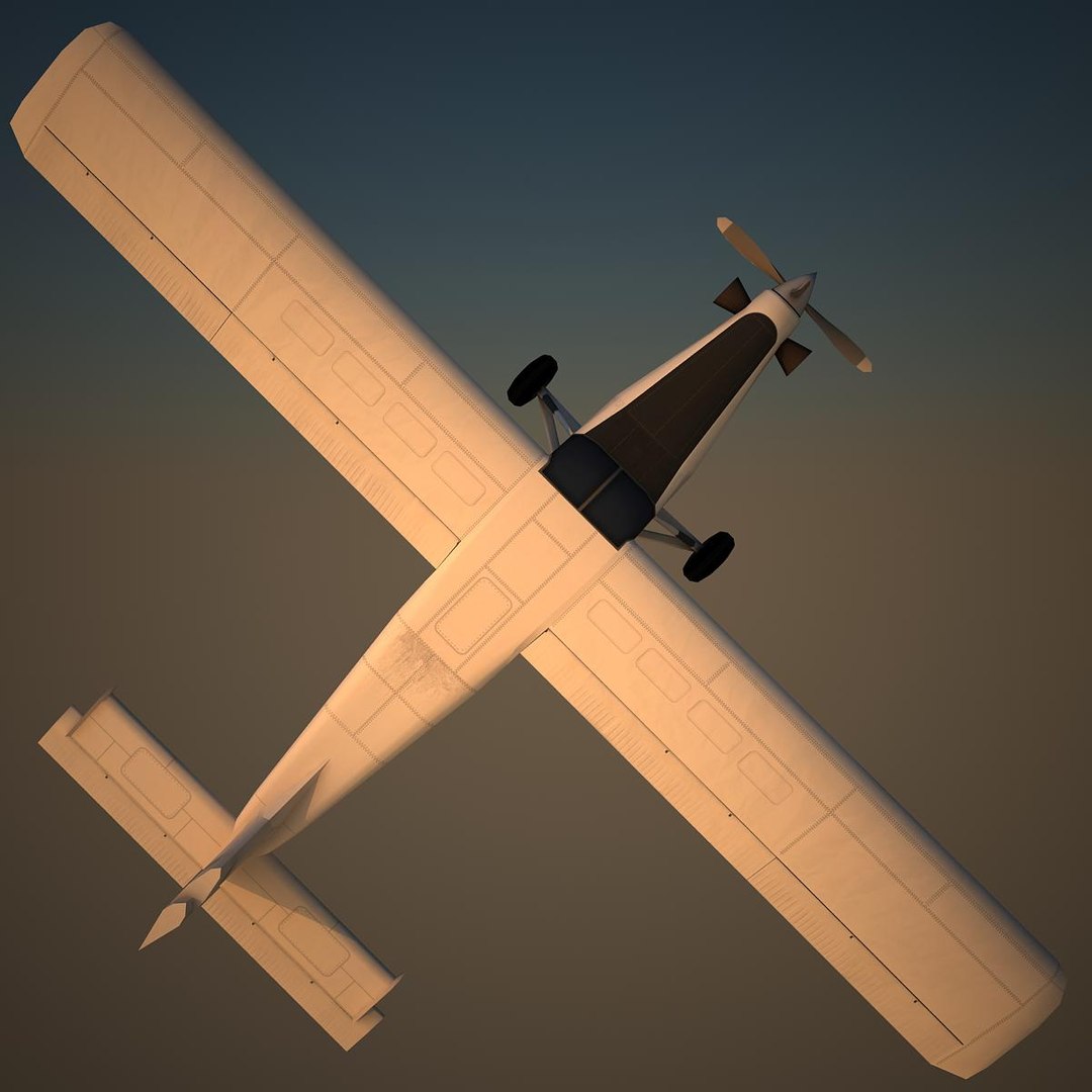 3d Model Pilatus Porter Basic