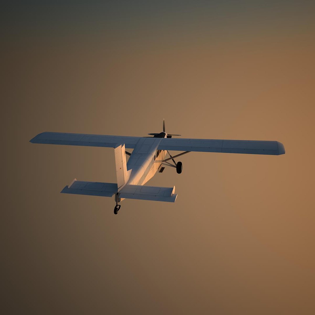 3d Model Pilatus Porter Basic