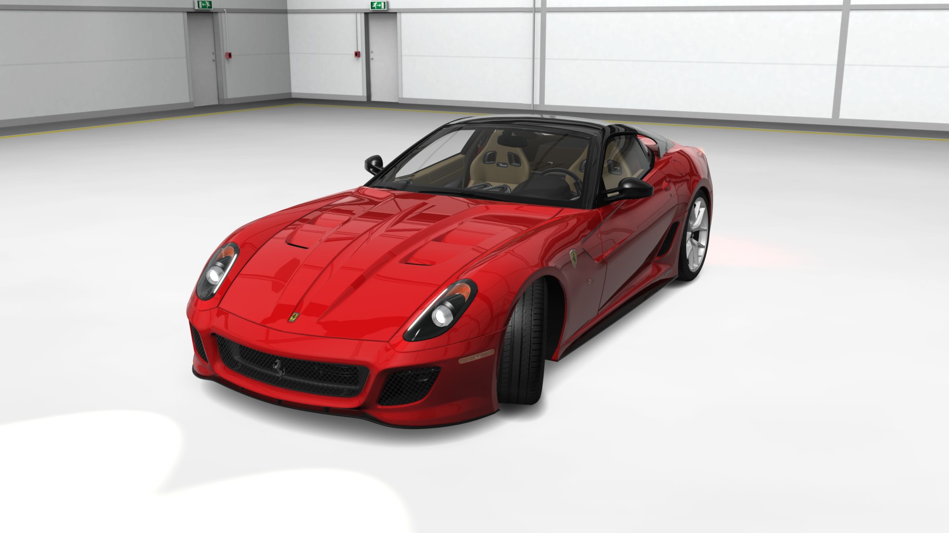modèle 3D de Ferrari 599 GTO Textures et Gréement - TurboSquid 2052729