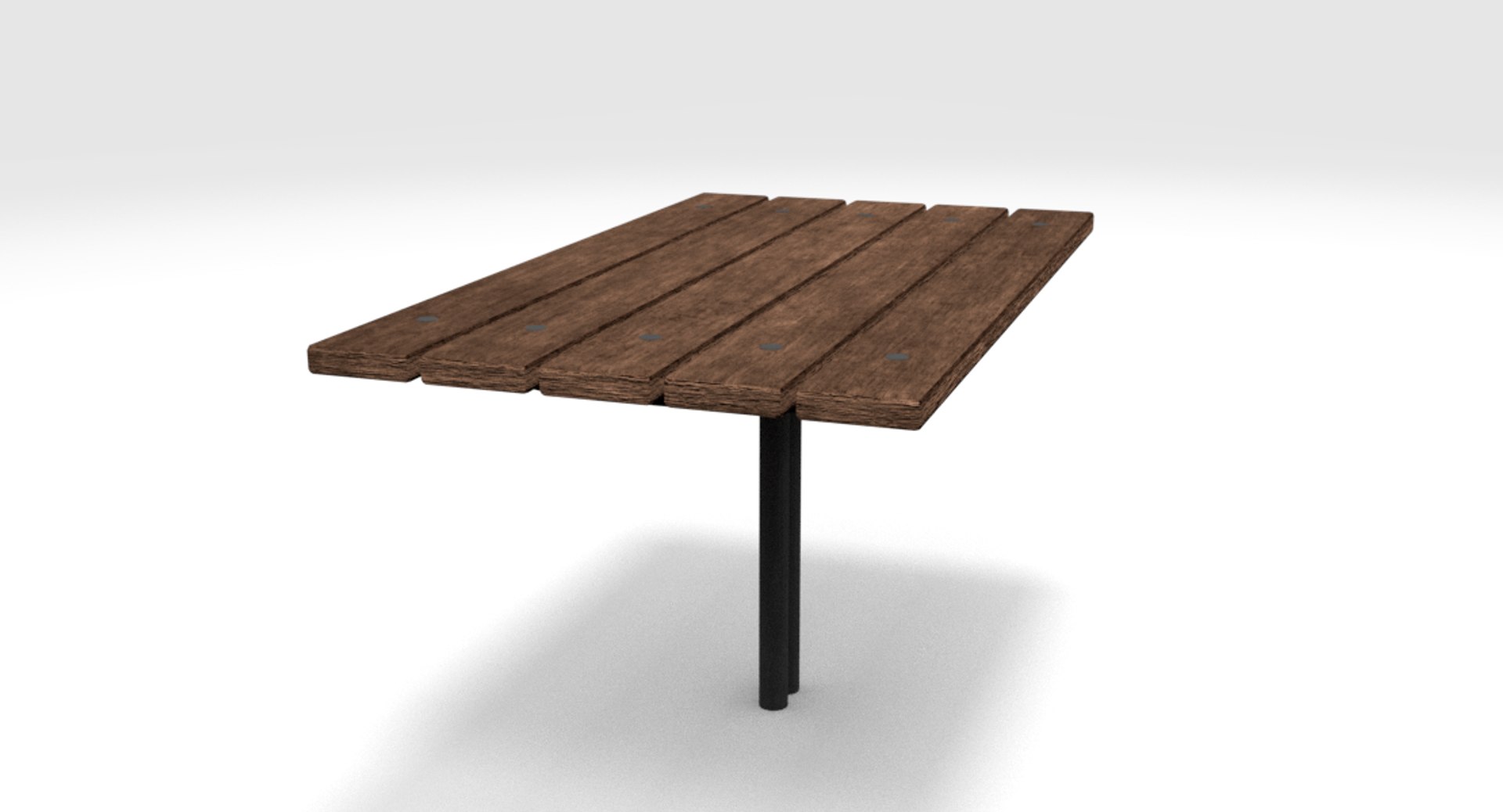 Street table 3D model - TurboSquid 1197312