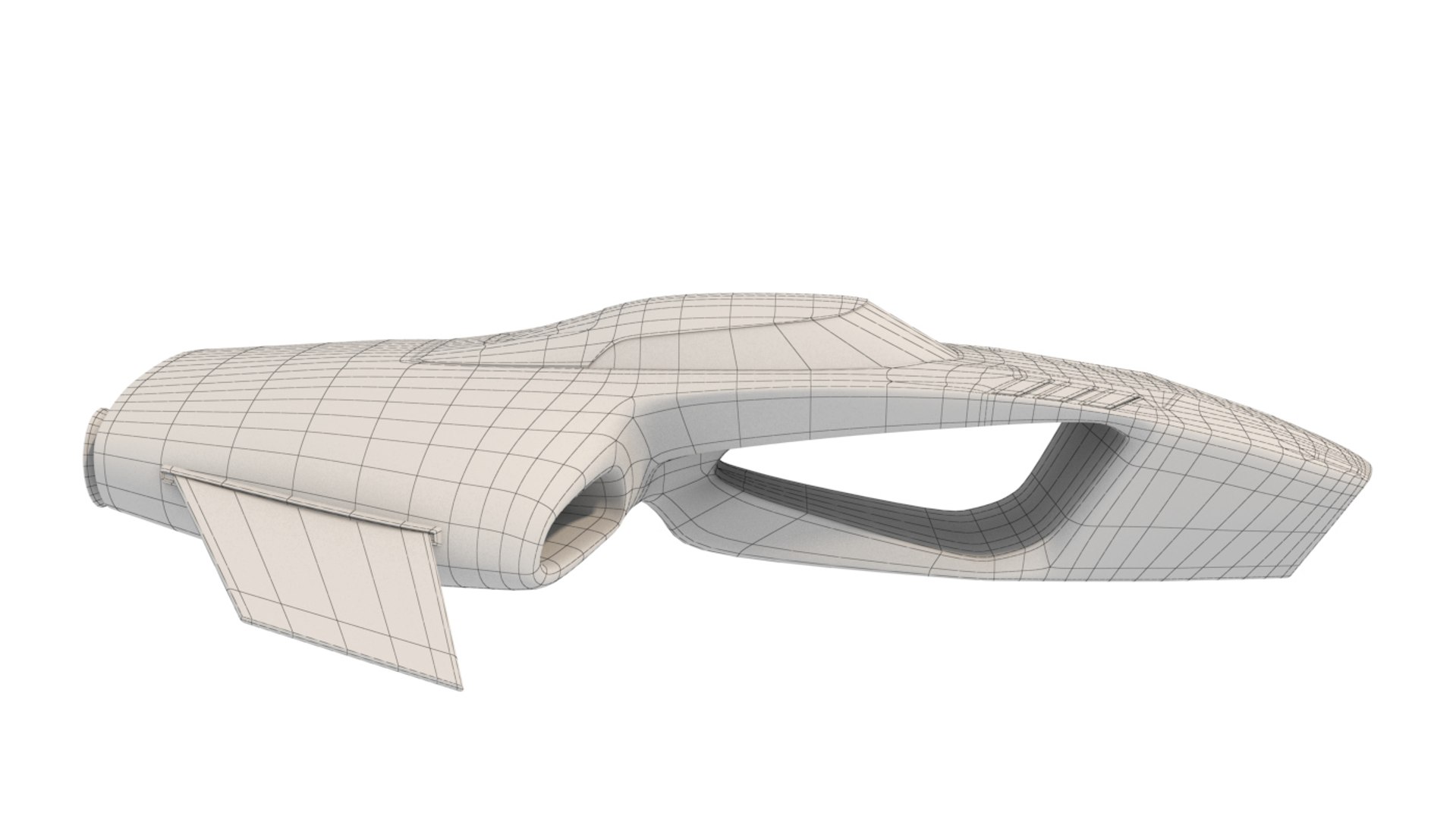 hover car pro vehicle 3d 3ds