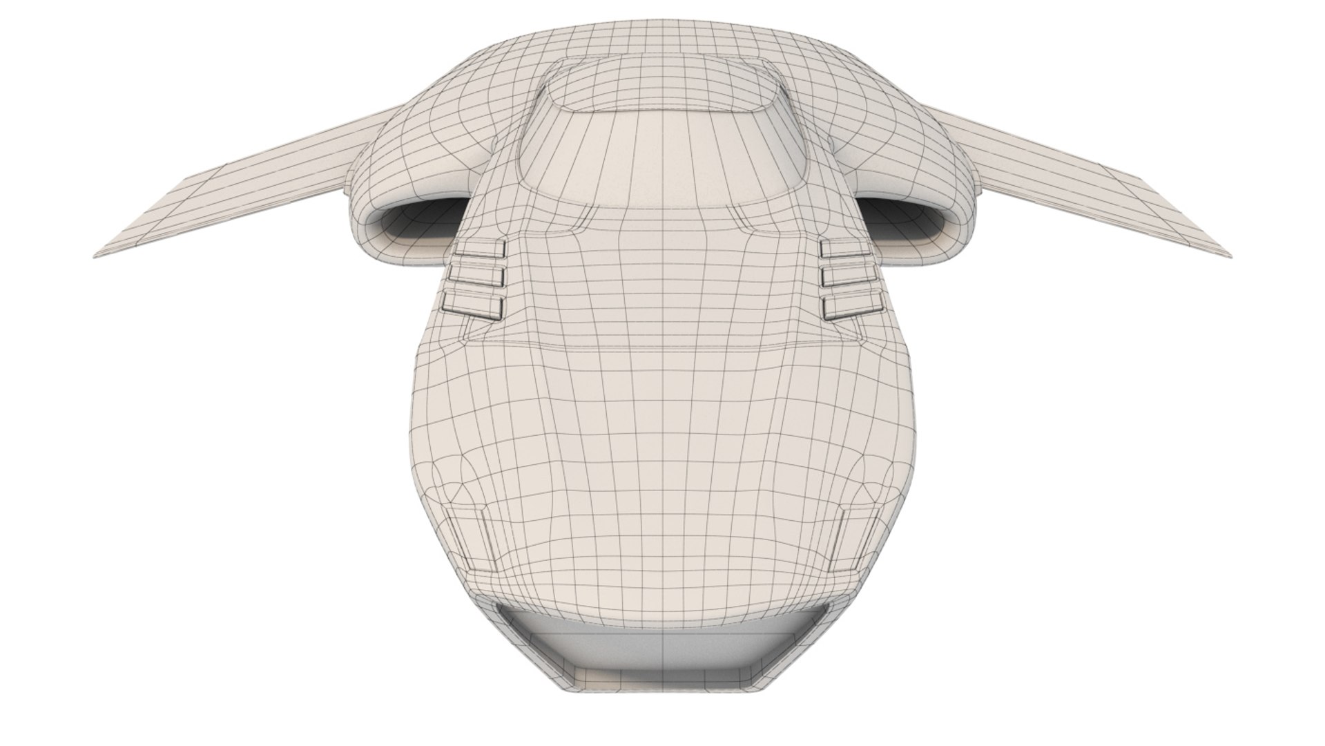 hover car pro vehicle 3d 3ds