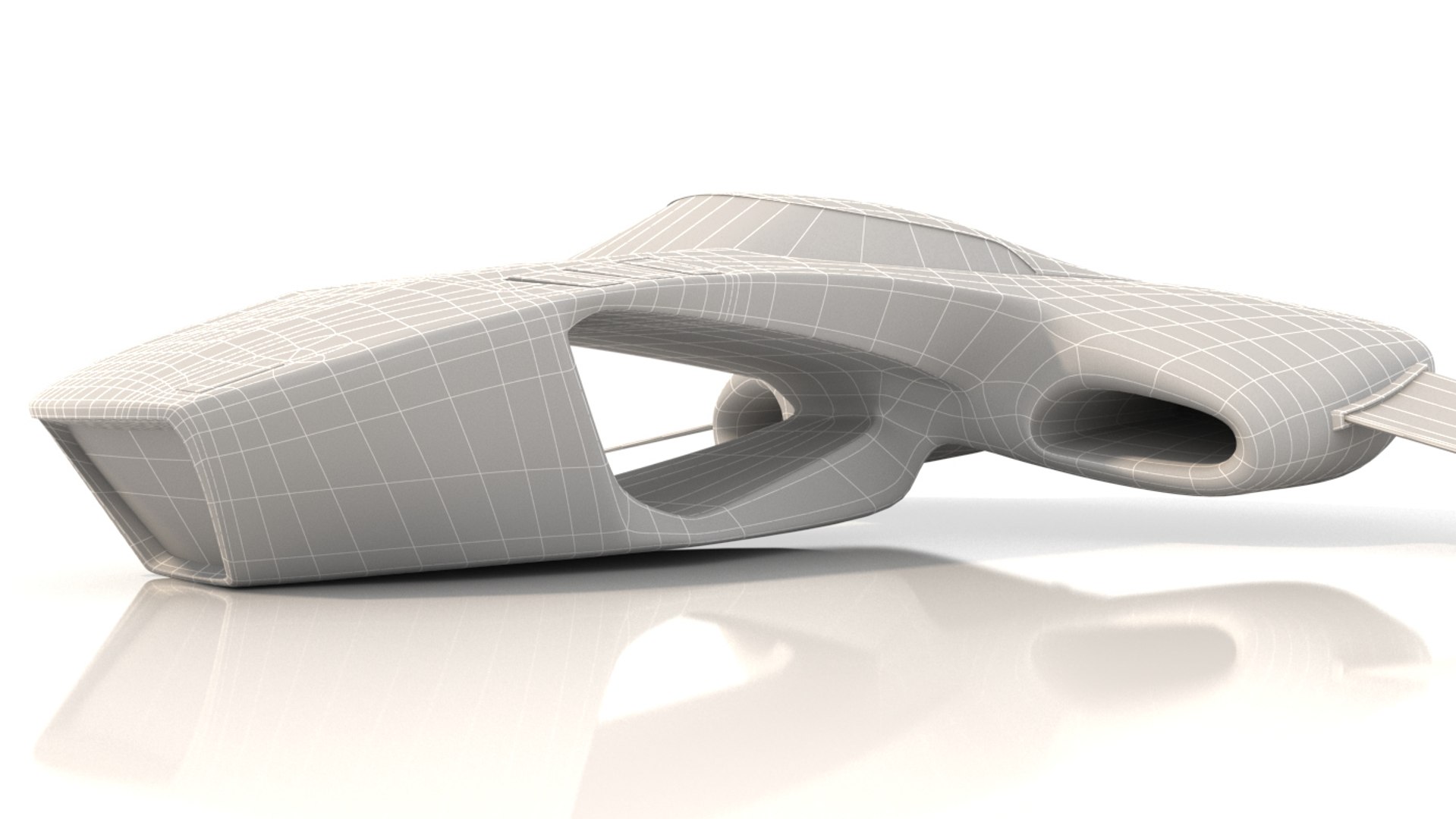 hover car pro vehicle 3d 3ds