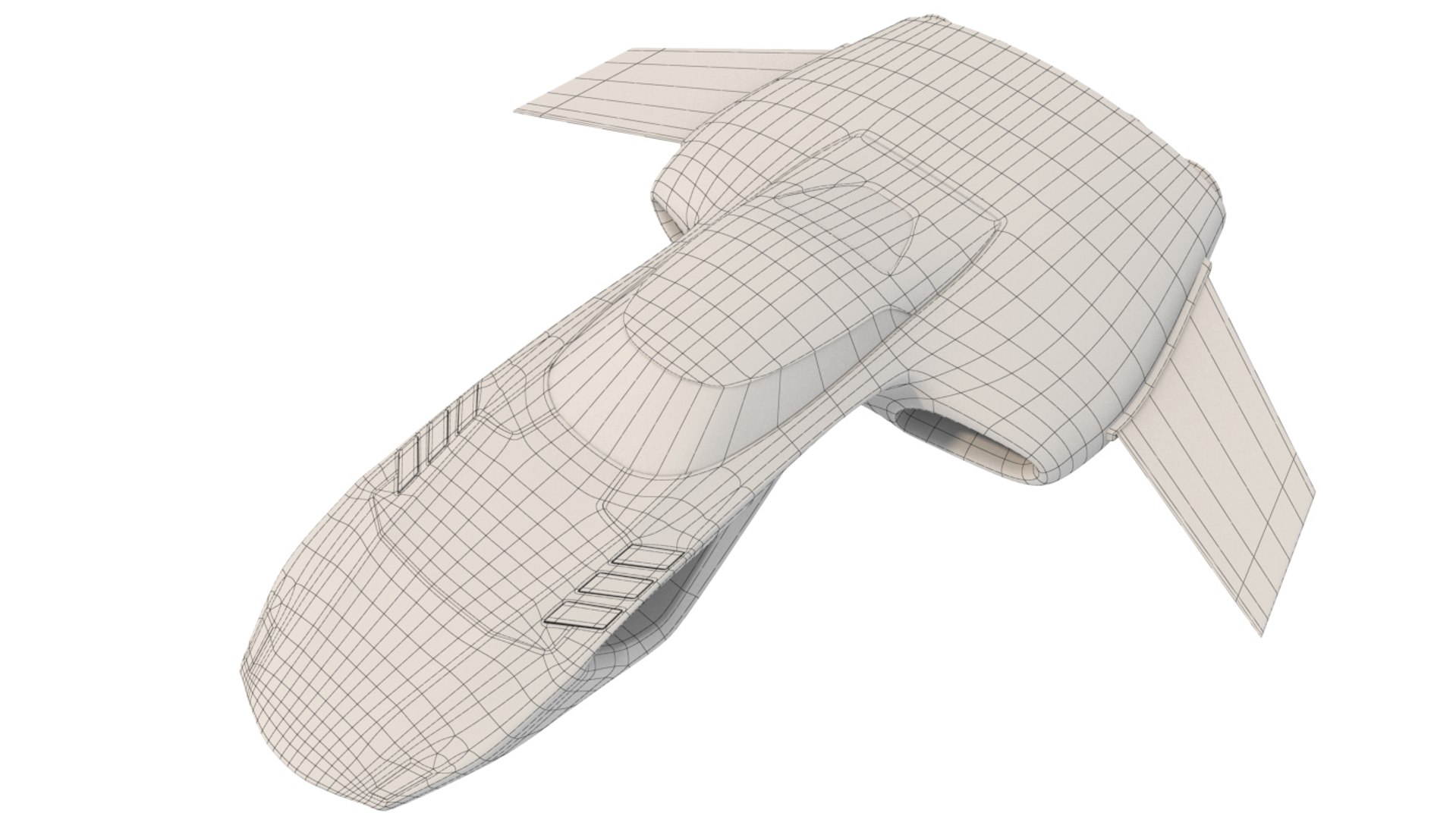 hover car pro vehicle 3d 3ds