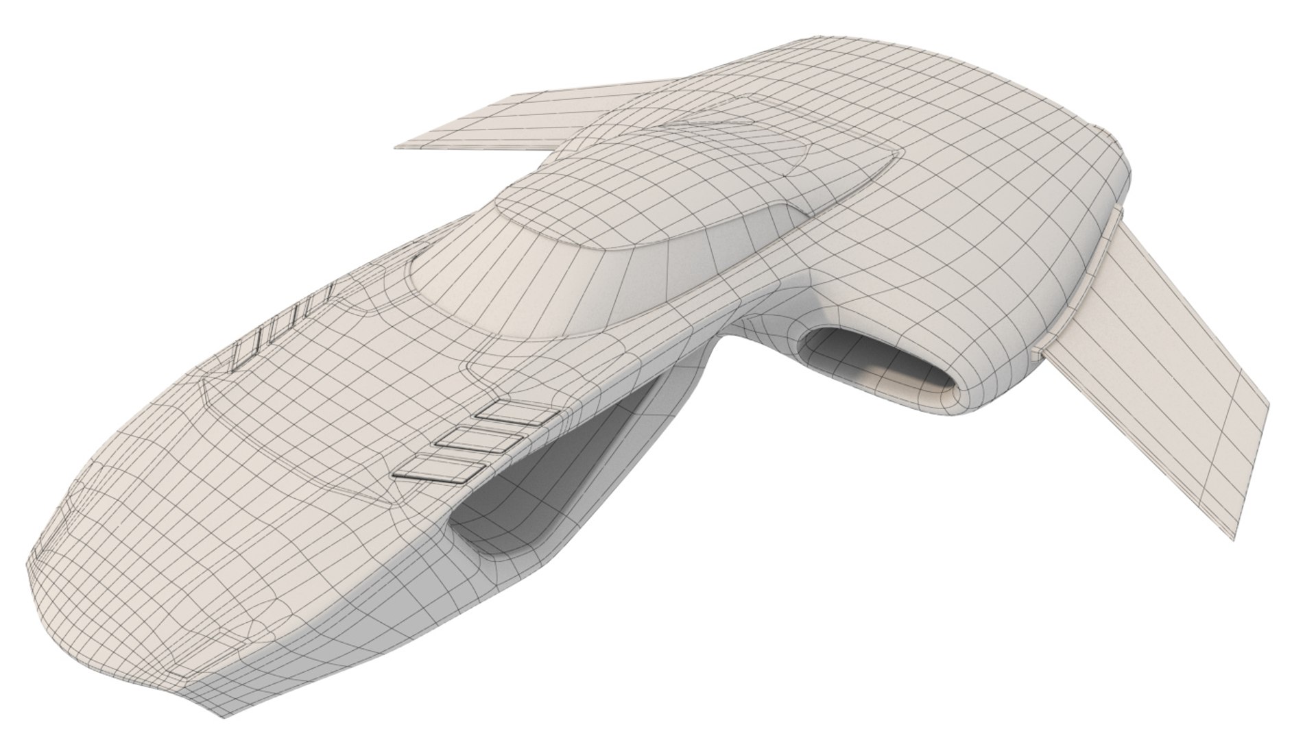 hover car pro vehicle 3d 3ds