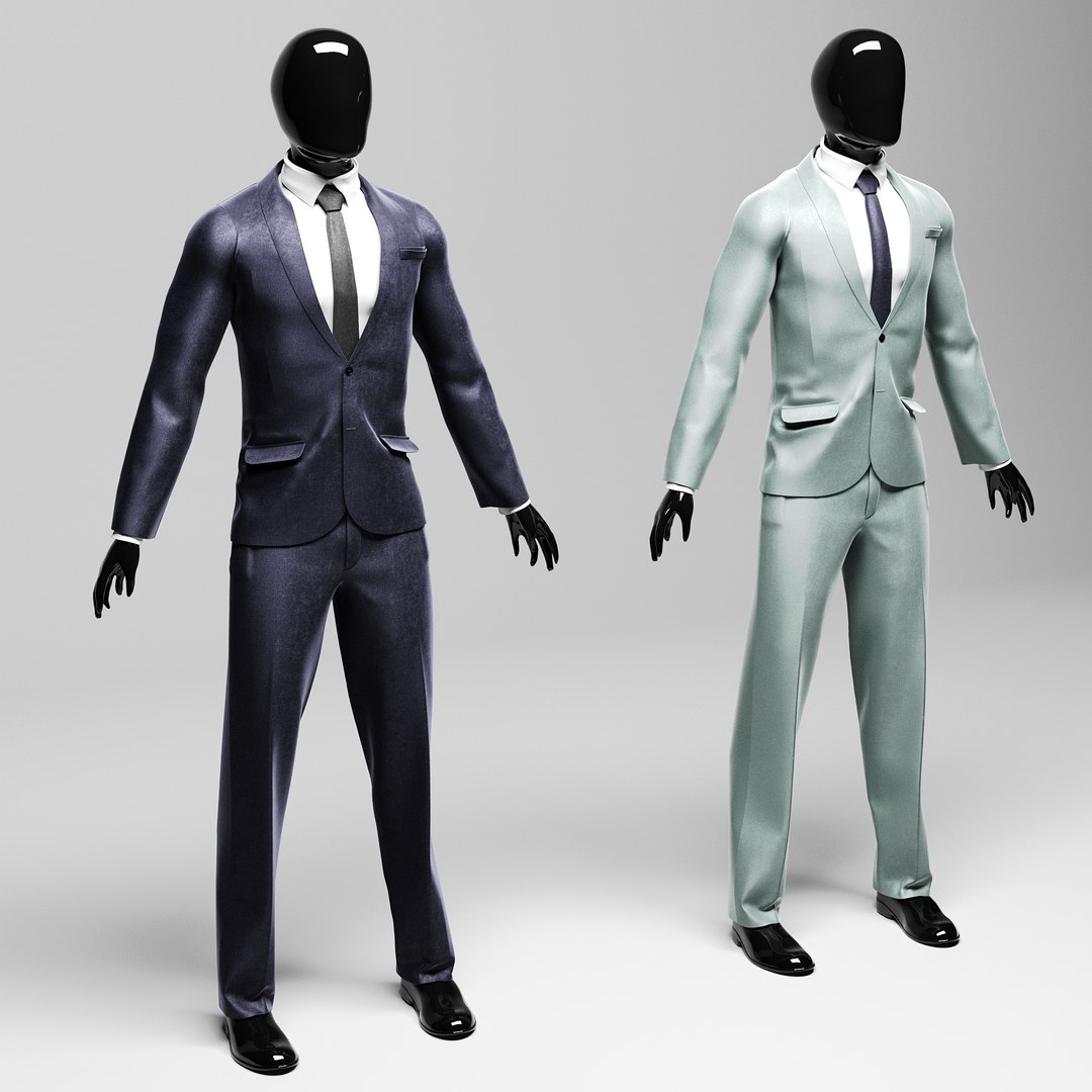 3D Classic Men S Suit - TurboSquid 1432554