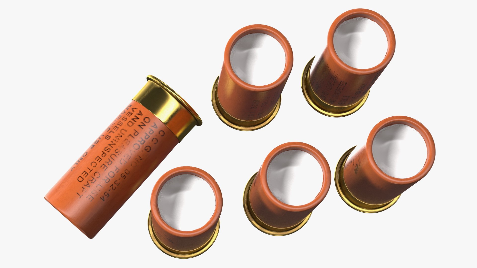 3D Marine Aerial Flares 12 Gauge - TurboSquid 1729189