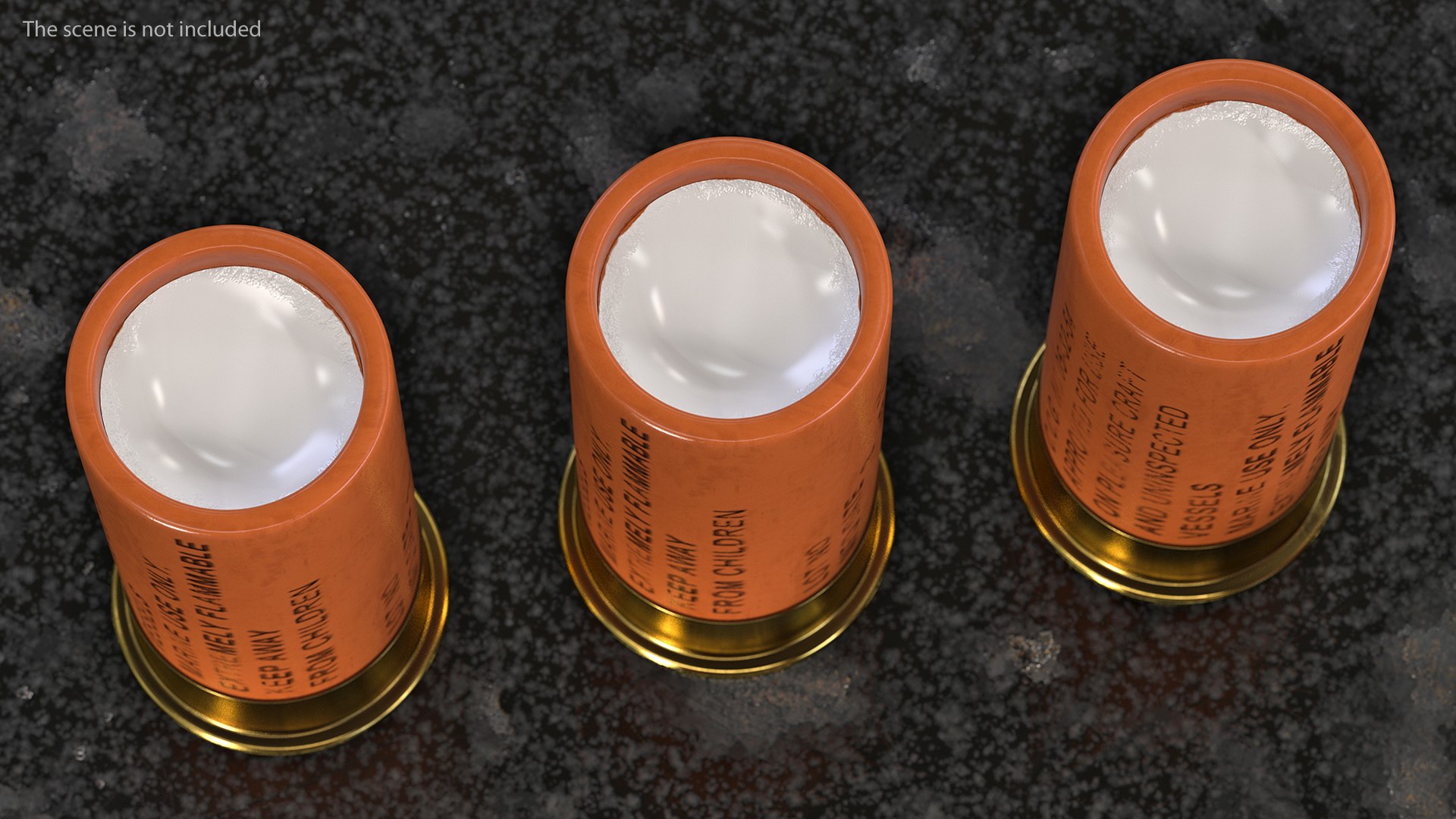 3D Marine Aerial Flares 12 Gauge - TurboSquid 1729189