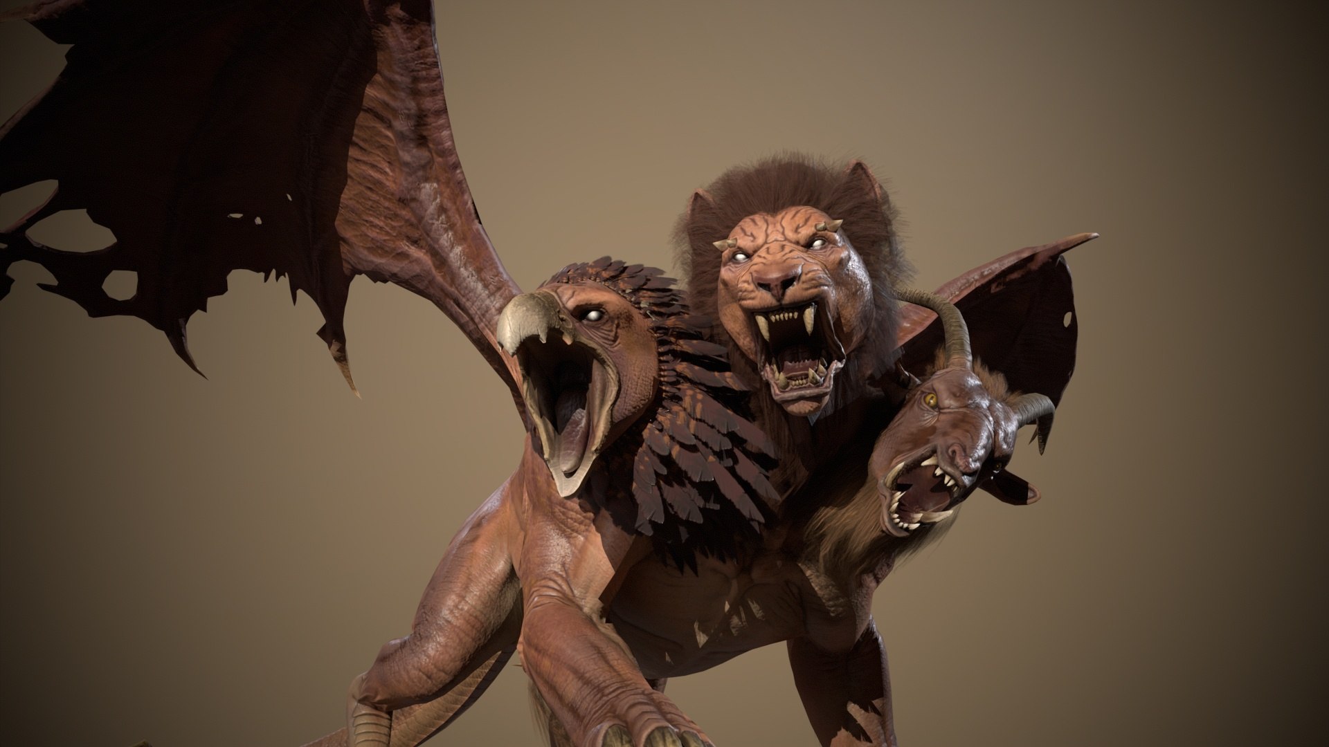 Chimera 3D - TurboSquid 2022055