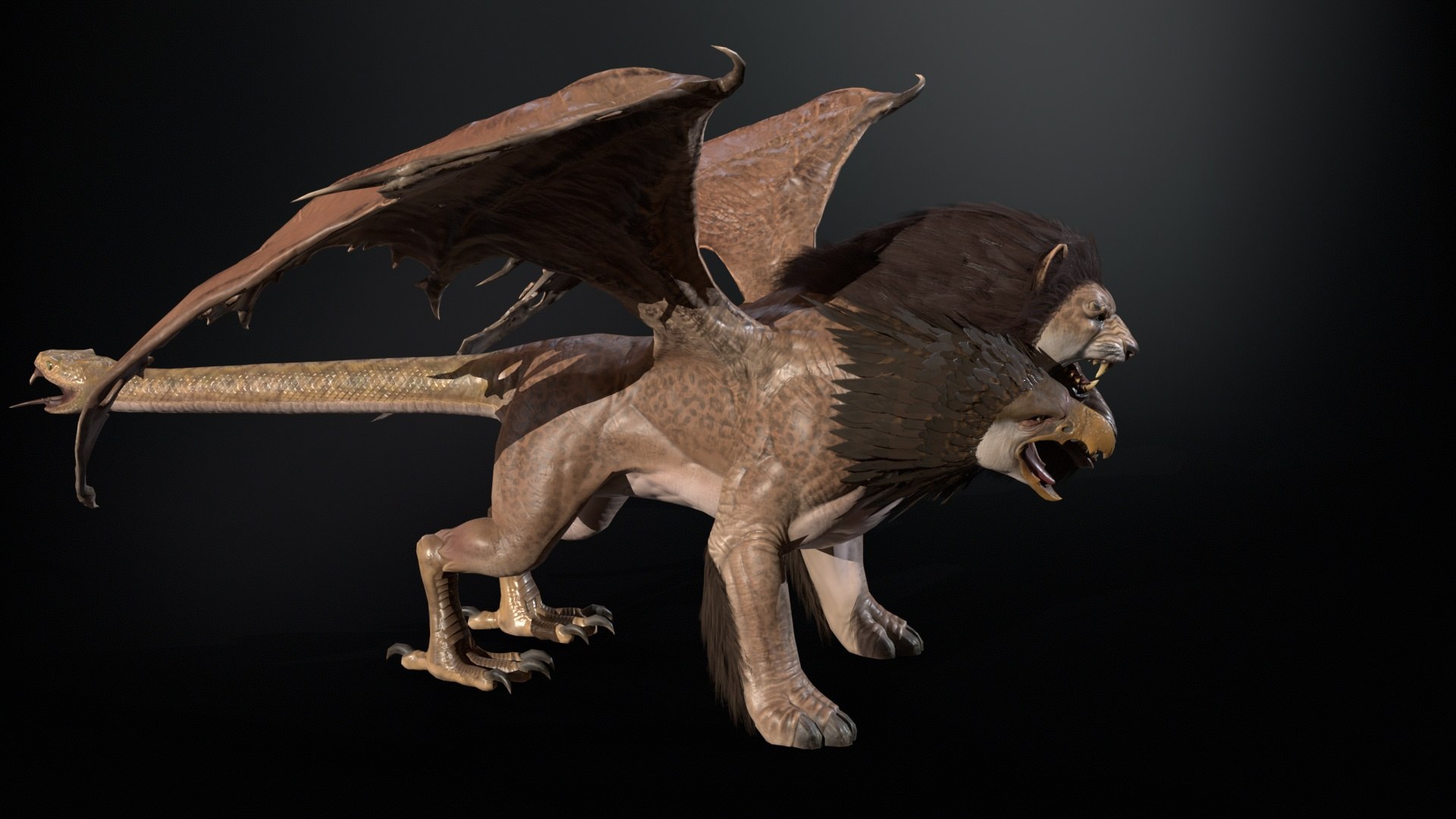 Chimera 3D - TurboSquid 2022055