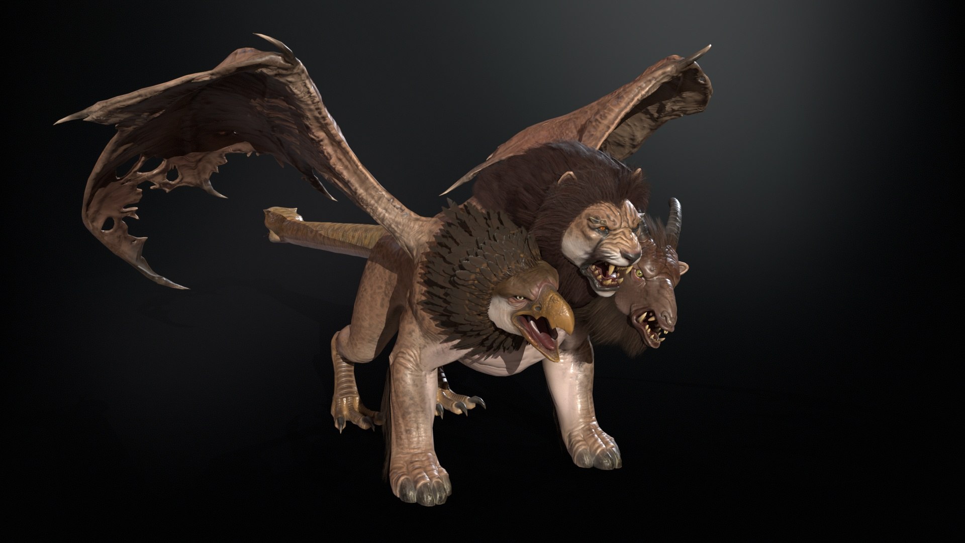 Chimera 3D - TurboSquid 2022055