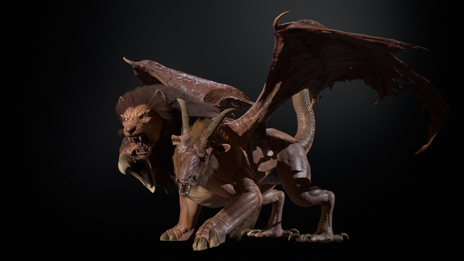 Chimera 3D - TurboSquid 2022055