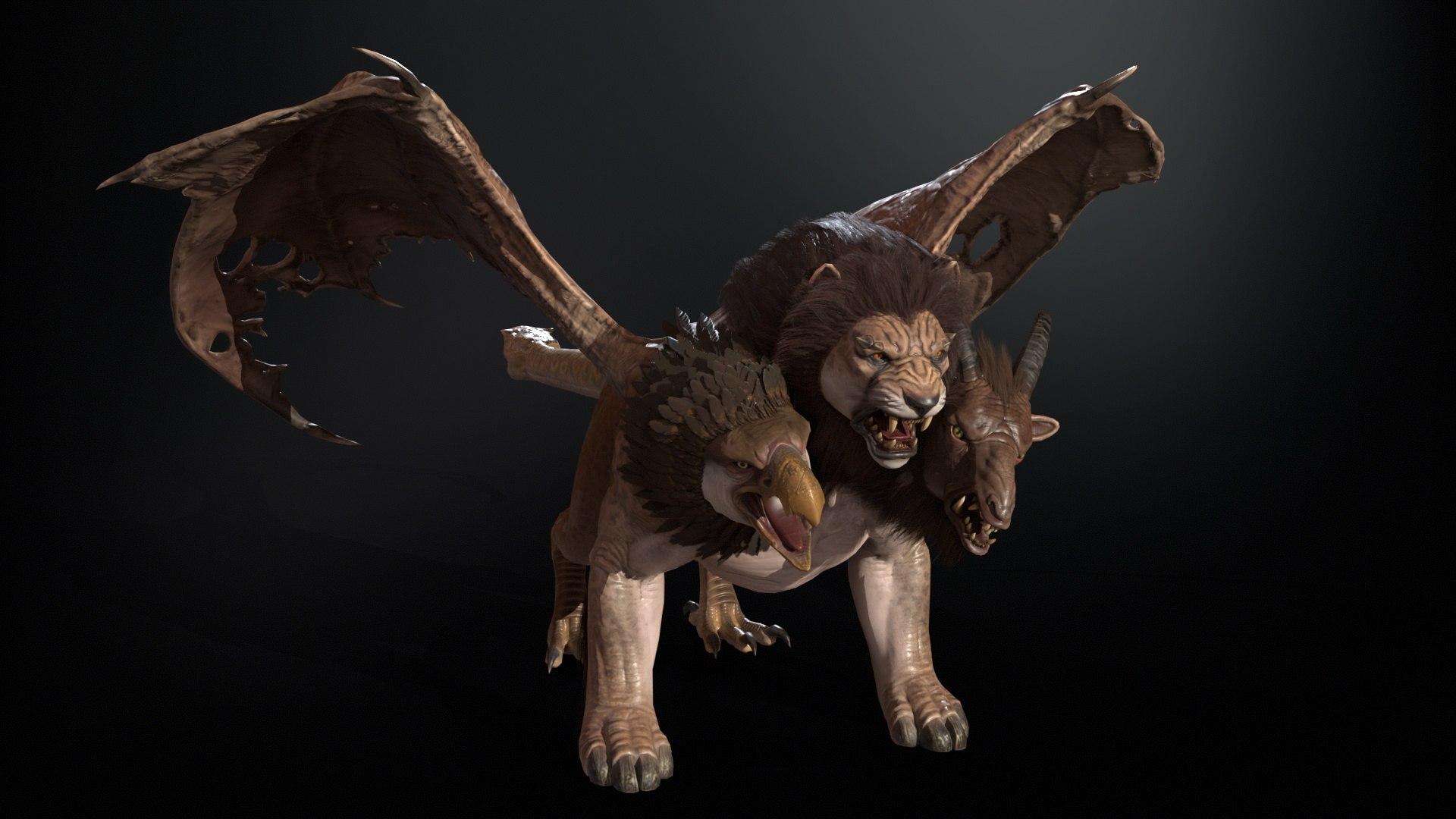 Chimera 3D - TurboSquid 2022055