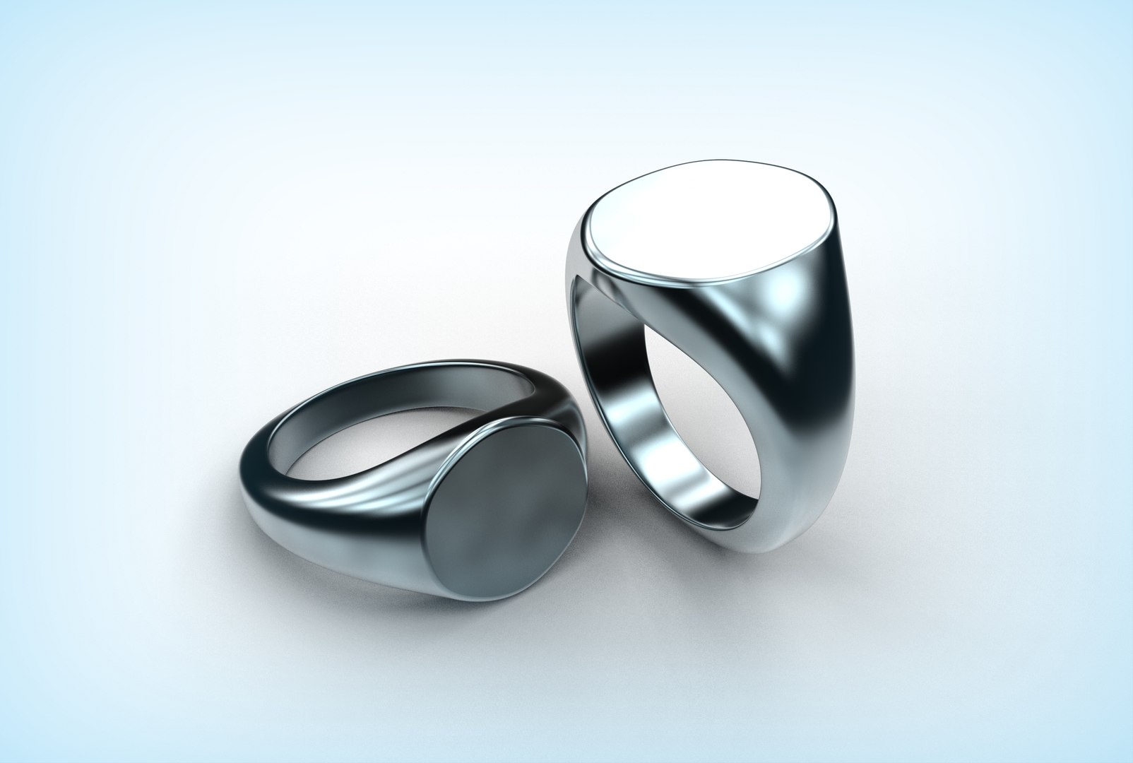 Signet Ring 3D Model - TurboSquid 1479351