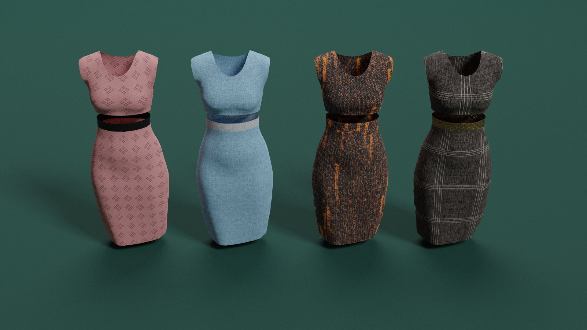 3D Clothes asset n1 to n9 model - TurboSquid 1926080