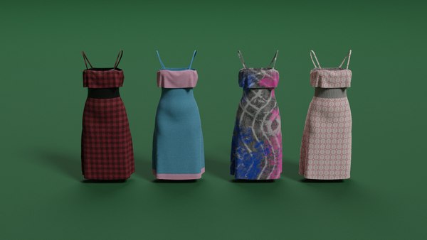 3D Clothes asset n1 to n9 model - TurboSquid 1926080