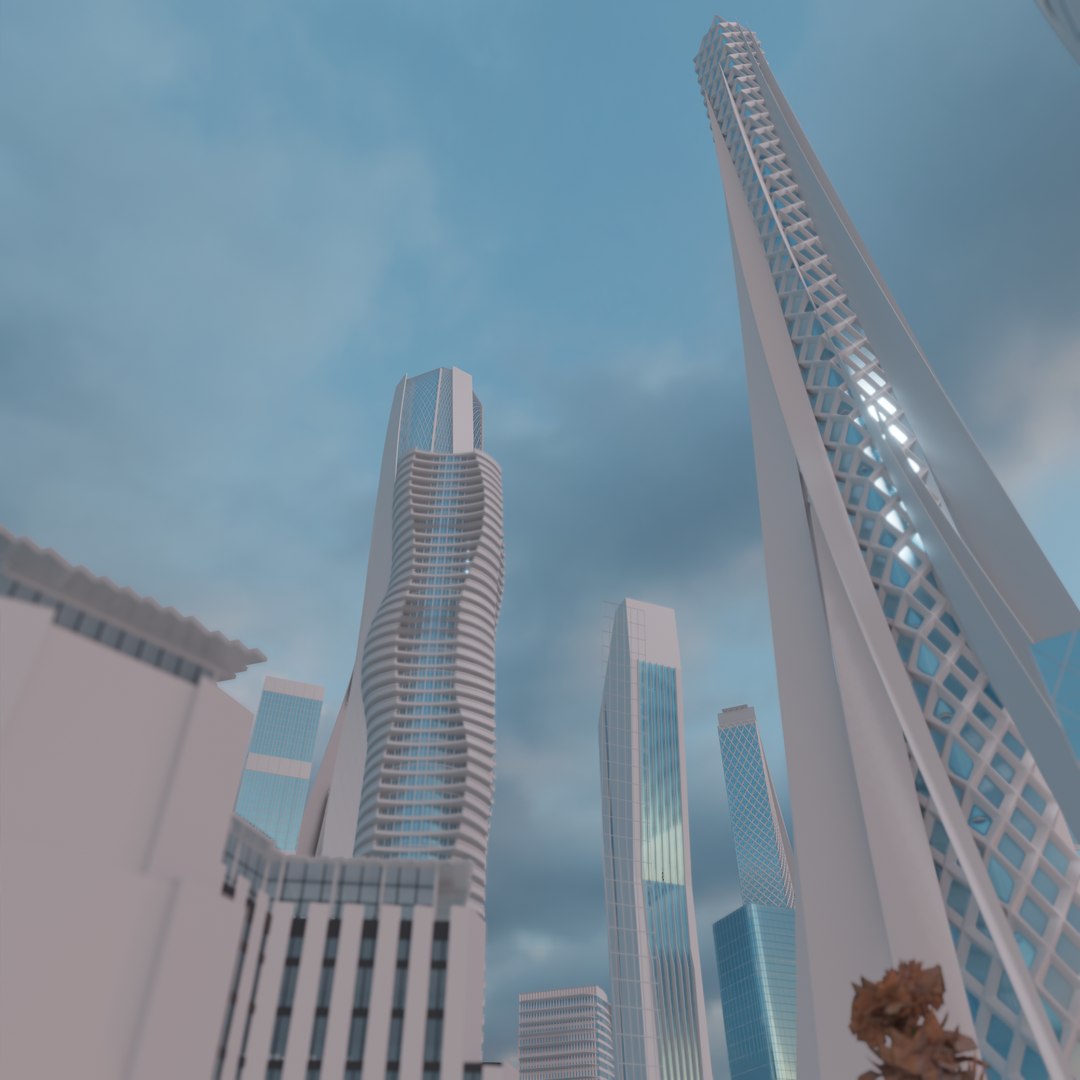 3D Future City - TurboSquid 1937580