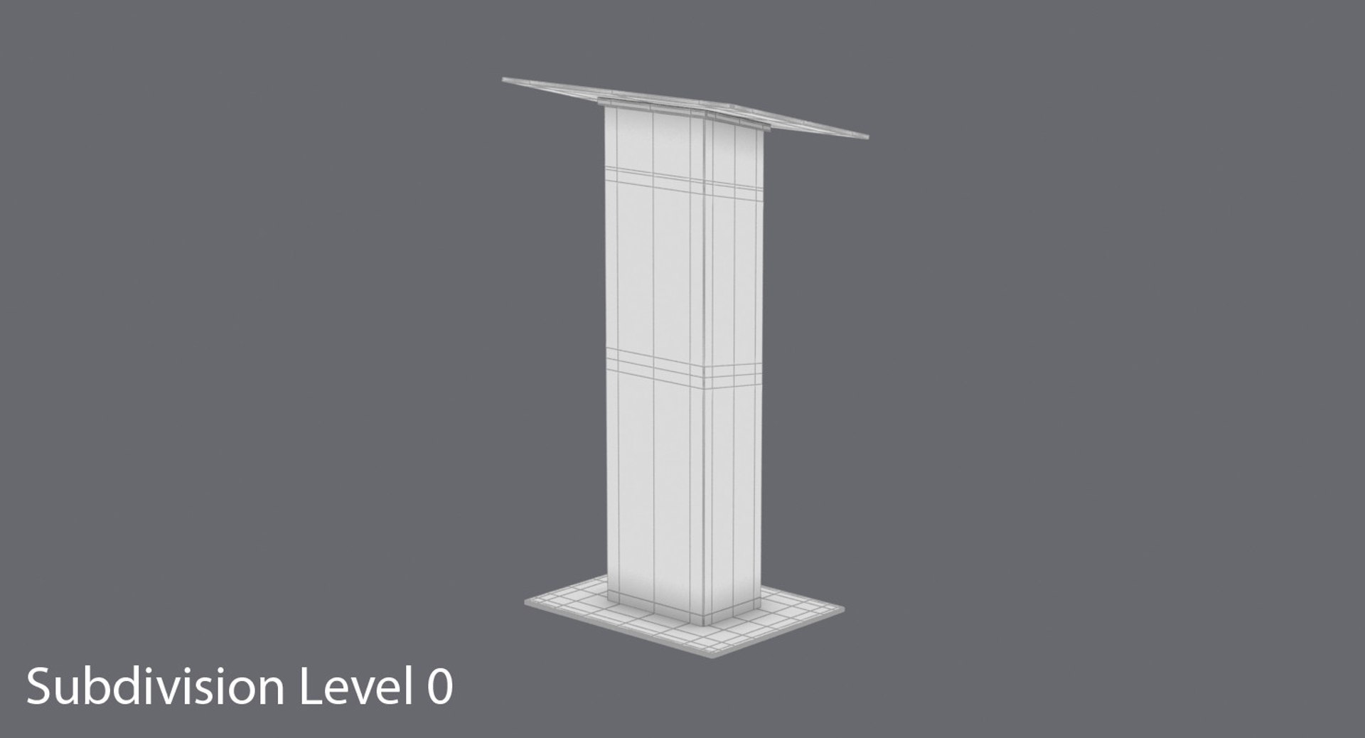 3D Stage-podium-01 - TurboSquid 1237832