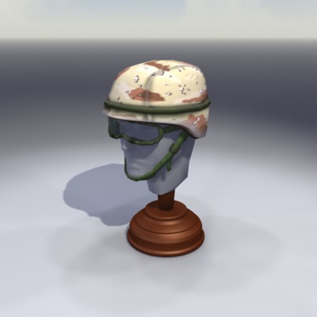 Pasgt Head 3d Model