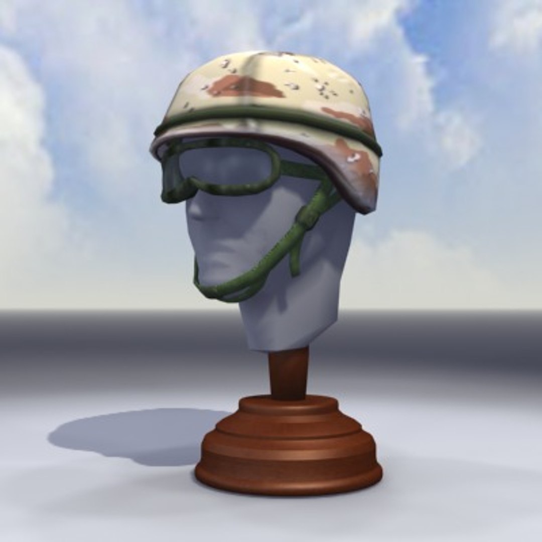 Pasgt Head 3d Model
