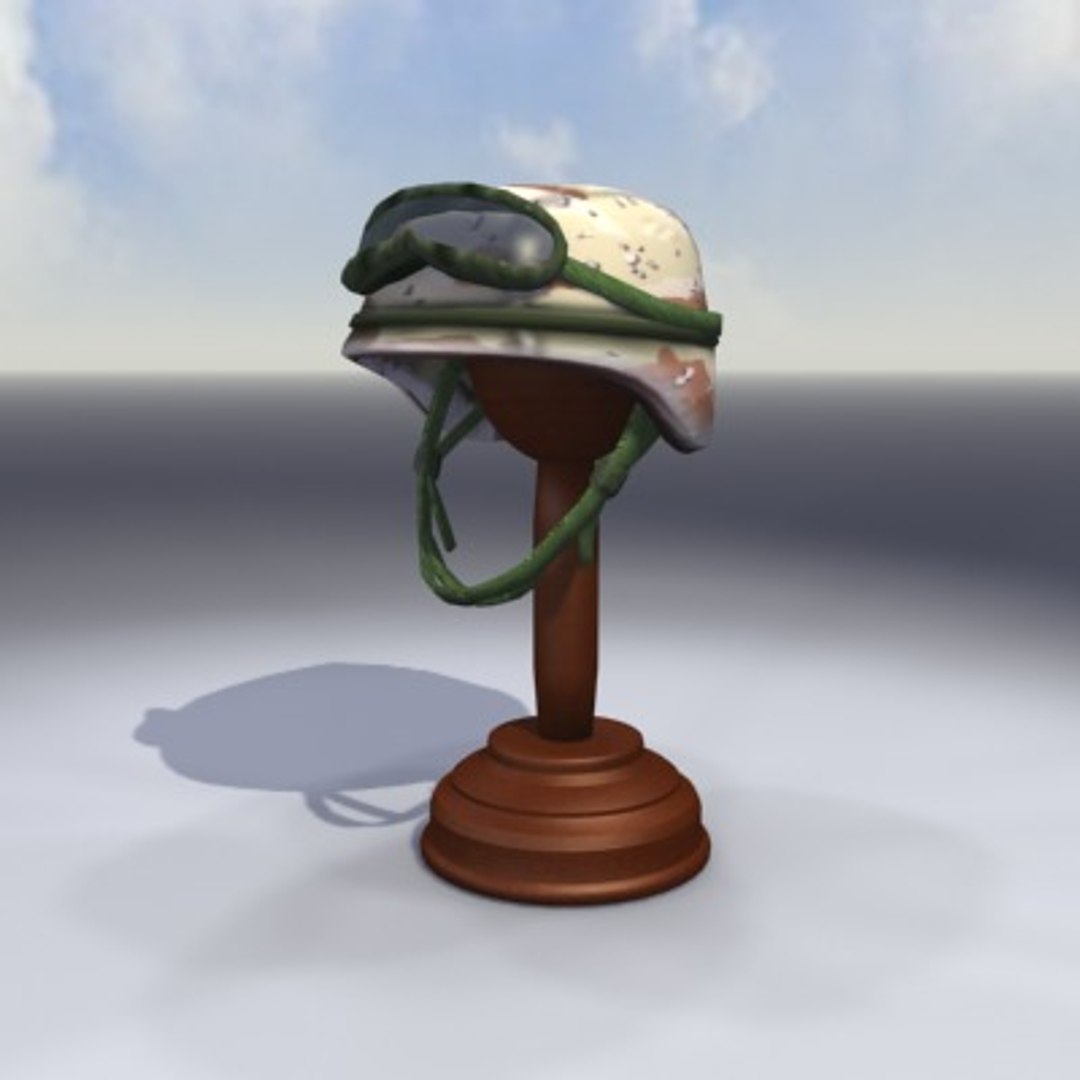 Pasgt Head 3d Model