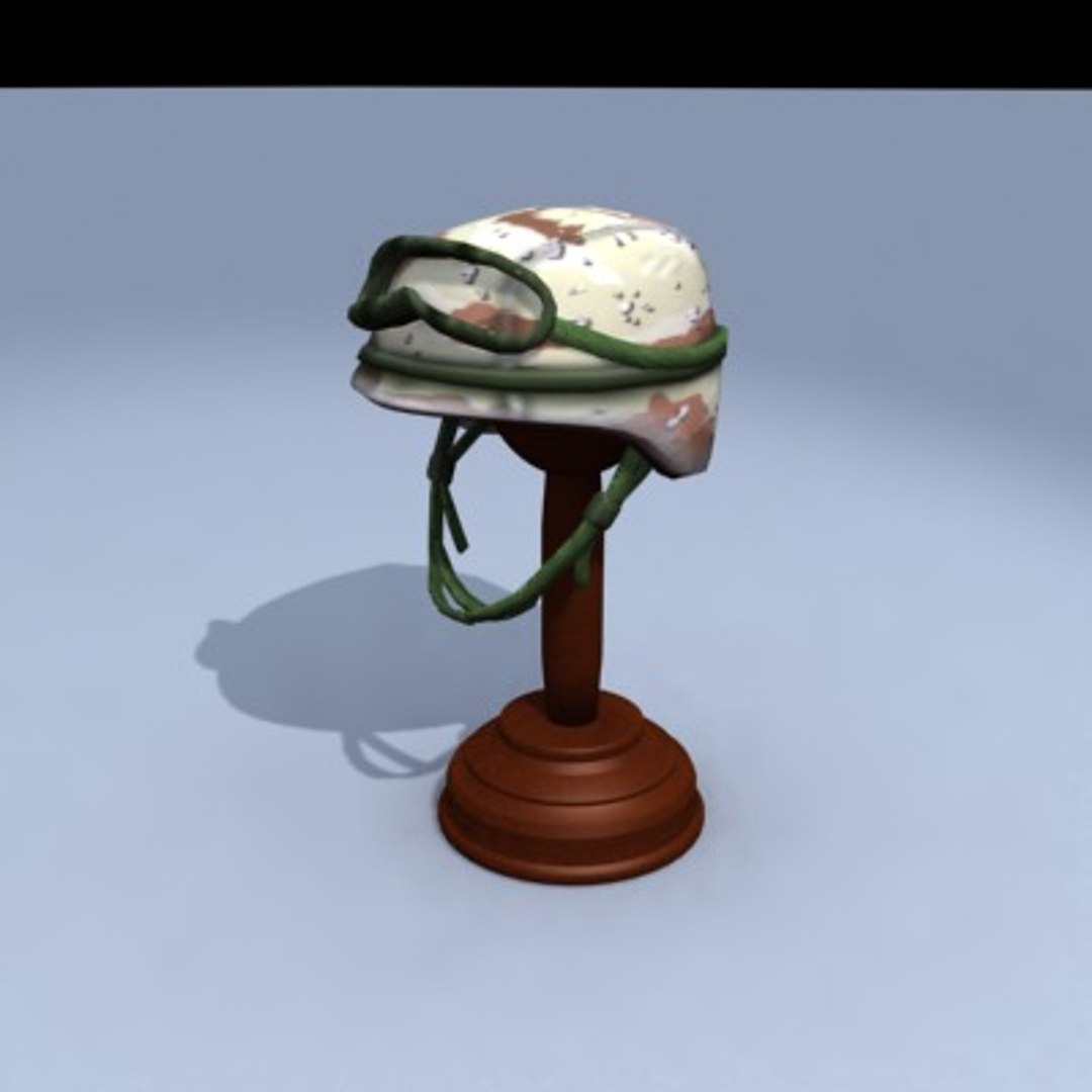 Pasgt Head 3d Model