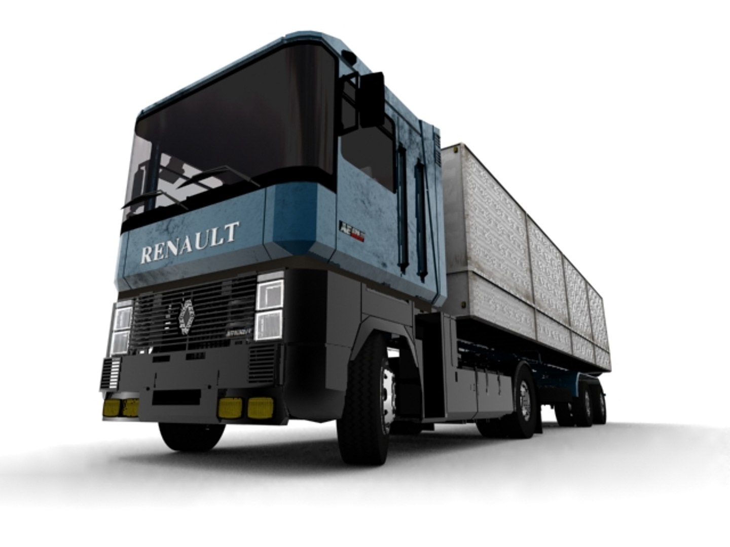 renault semi truck container max