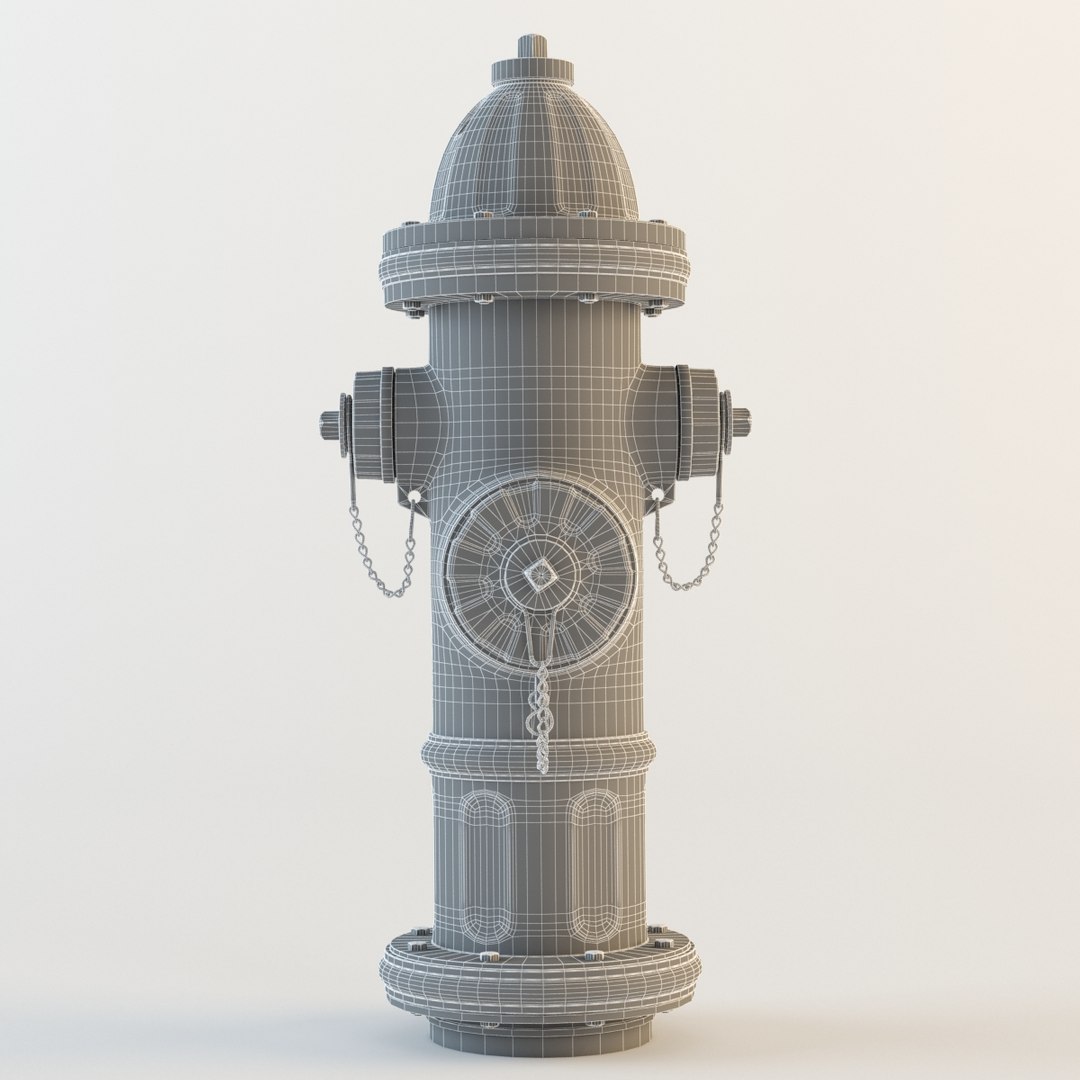 Hydrant 3d Obj