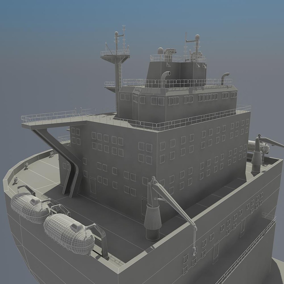 3d Model Heavy Lift Vessel
