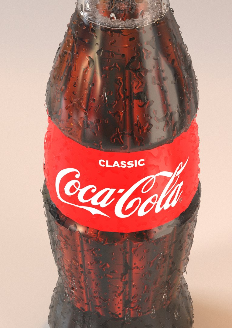 Coca Cola bottle 3D model - TurboSquid 1778788